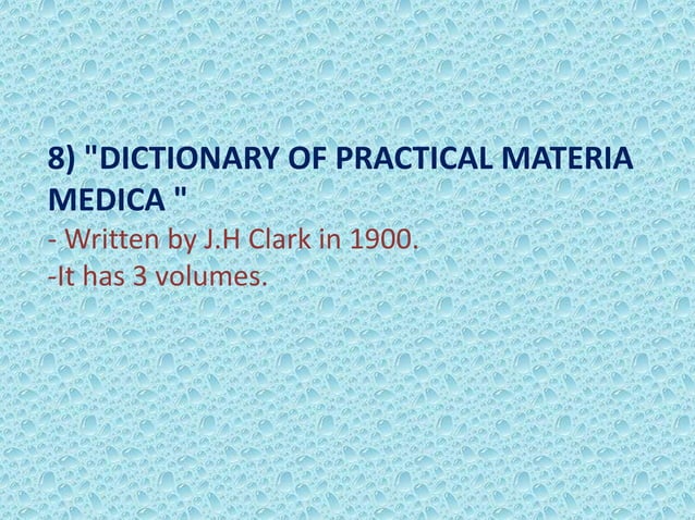 SOURCES AND SOURCE BOOK OF MATERIA MEDICA | PPTX