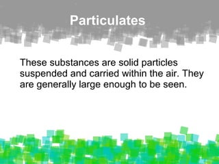 Sources Of Air Pollutants | PPT
