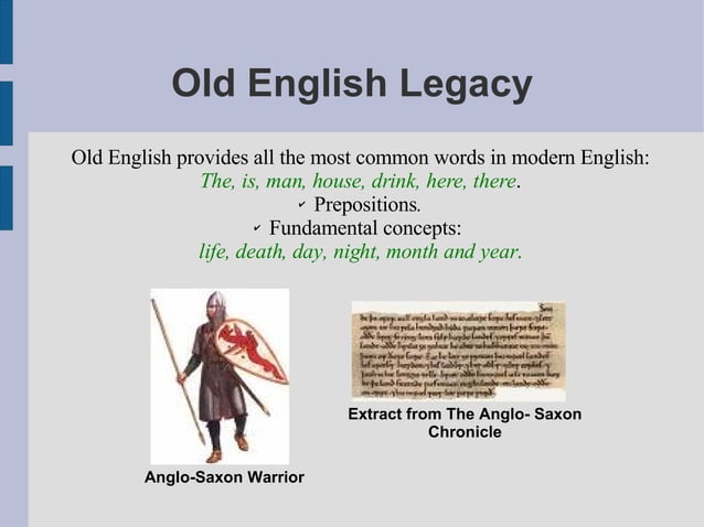 Sources of English Vocabulary | PPT