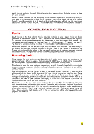 Sources of-finance | PDF | Business Accounting & Finance | Business
