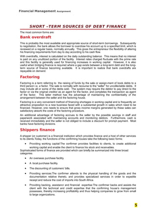Sources of-finance | PDF | Business Accounting & Finance | Business