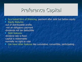 Sources Of Long Term Finance | PPT