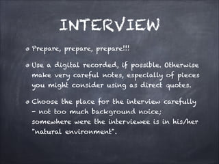 Sources and Materials in Feature | PDF