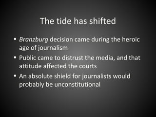 Anonymous Sources and Privacy | PPT