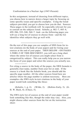 Sources and Tips for Assignment 3 (History 105; Prof. Stansbury)—.docx