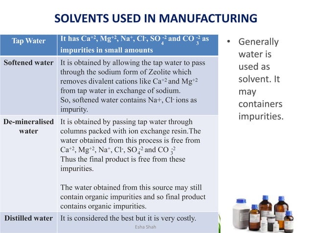 Sources and types of impurities | PPTX