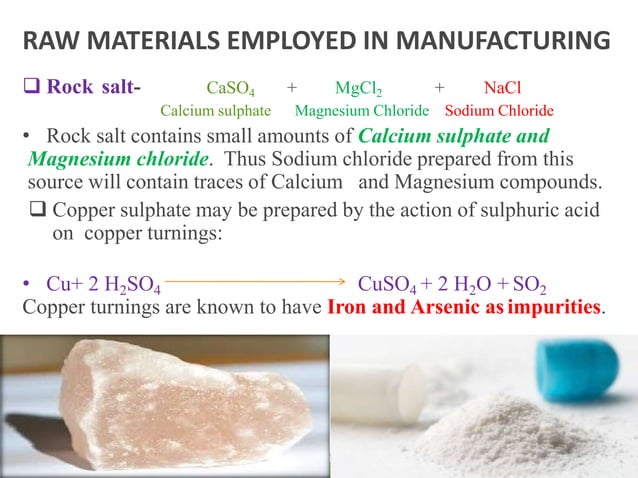 Sources and types of impurities | PPTX