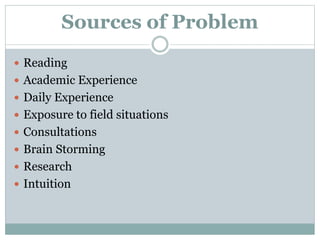 Sources & criteria of selection | PPTX