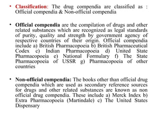 Sources & dosage forms of drugs | PPT
