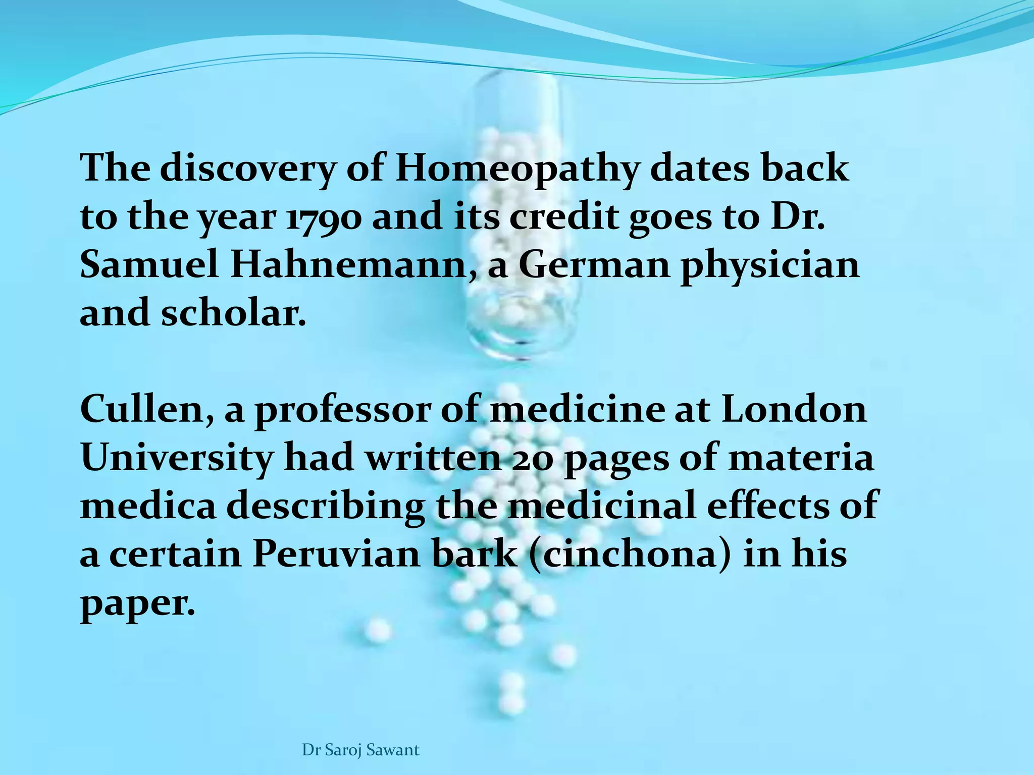 Sources & evolution of homoeopathic materia medica | PPTX