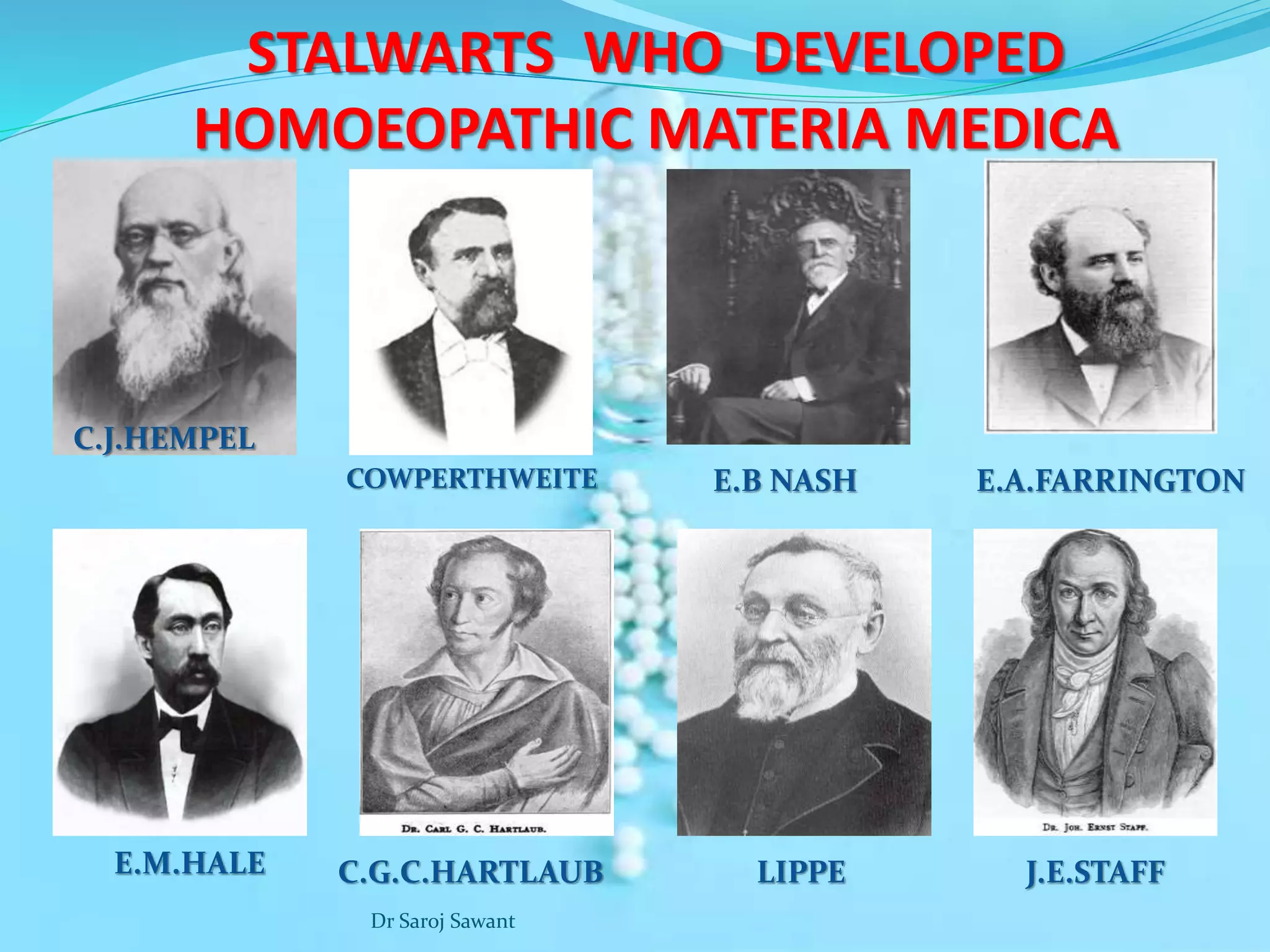 Sources & evolution of homoeopathic materia medica | PPTX