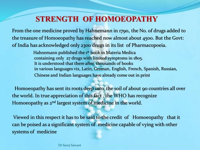 Sources & evolution of homoeopathic materia medica | PPTX | Alternative ...