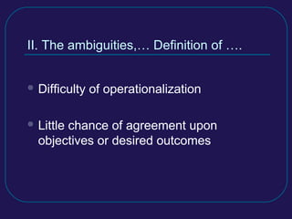 Sources of ambiguity in reflective practice | PPT