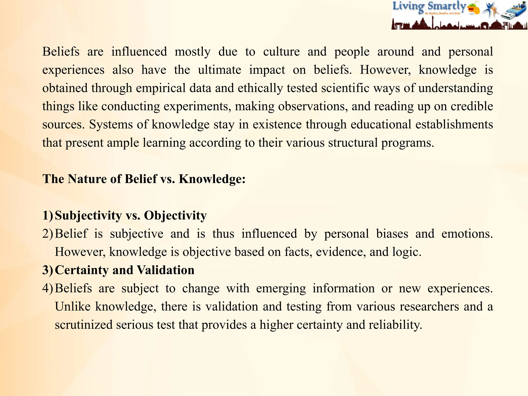 Sources Of Beliefs & Acquisition Of Knowledge.pptx