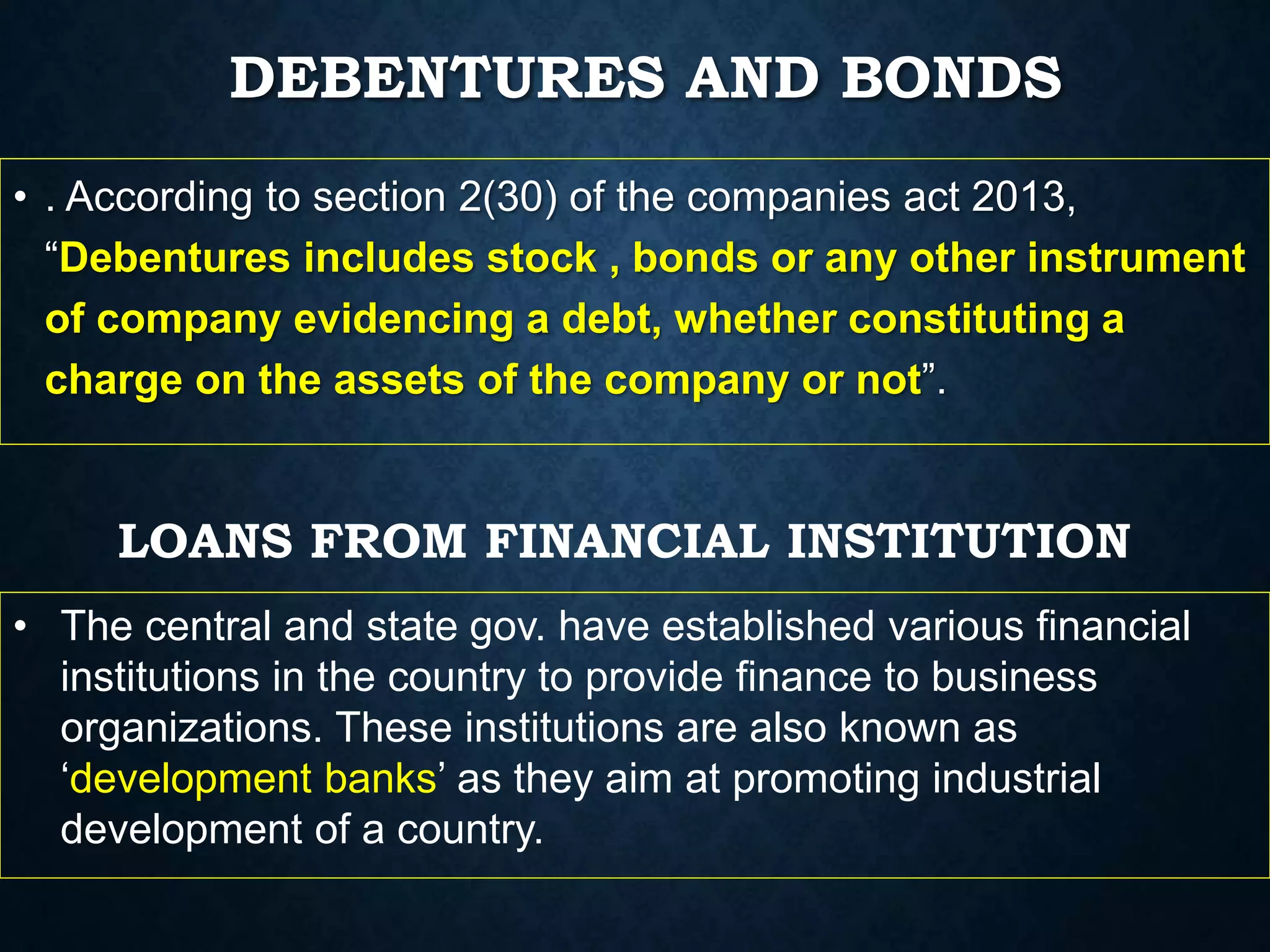 Sources of business finance | PPTX