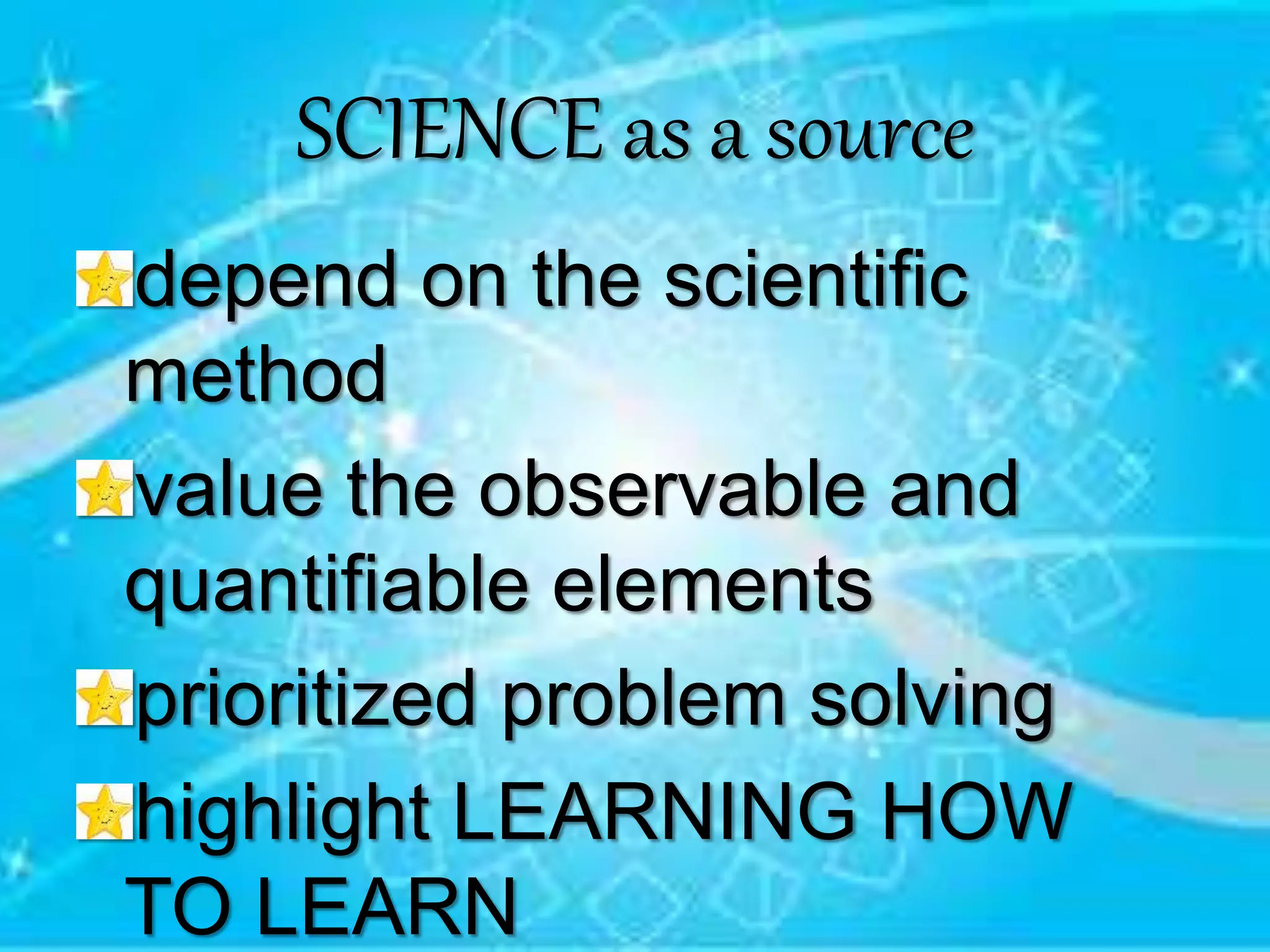 Sources of Curriculum Design | PPTX
