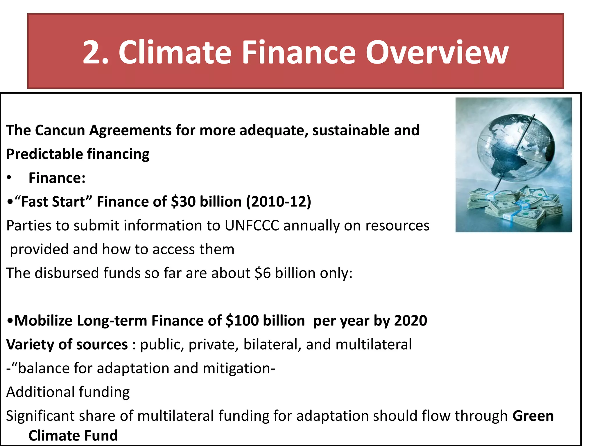 Sources of Climate Finance | PDF