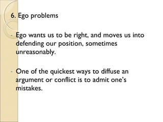 Sources of conflict | PPT