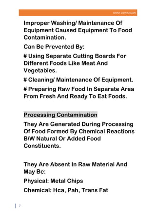 Sources Of Contamination And Their Control | PDF