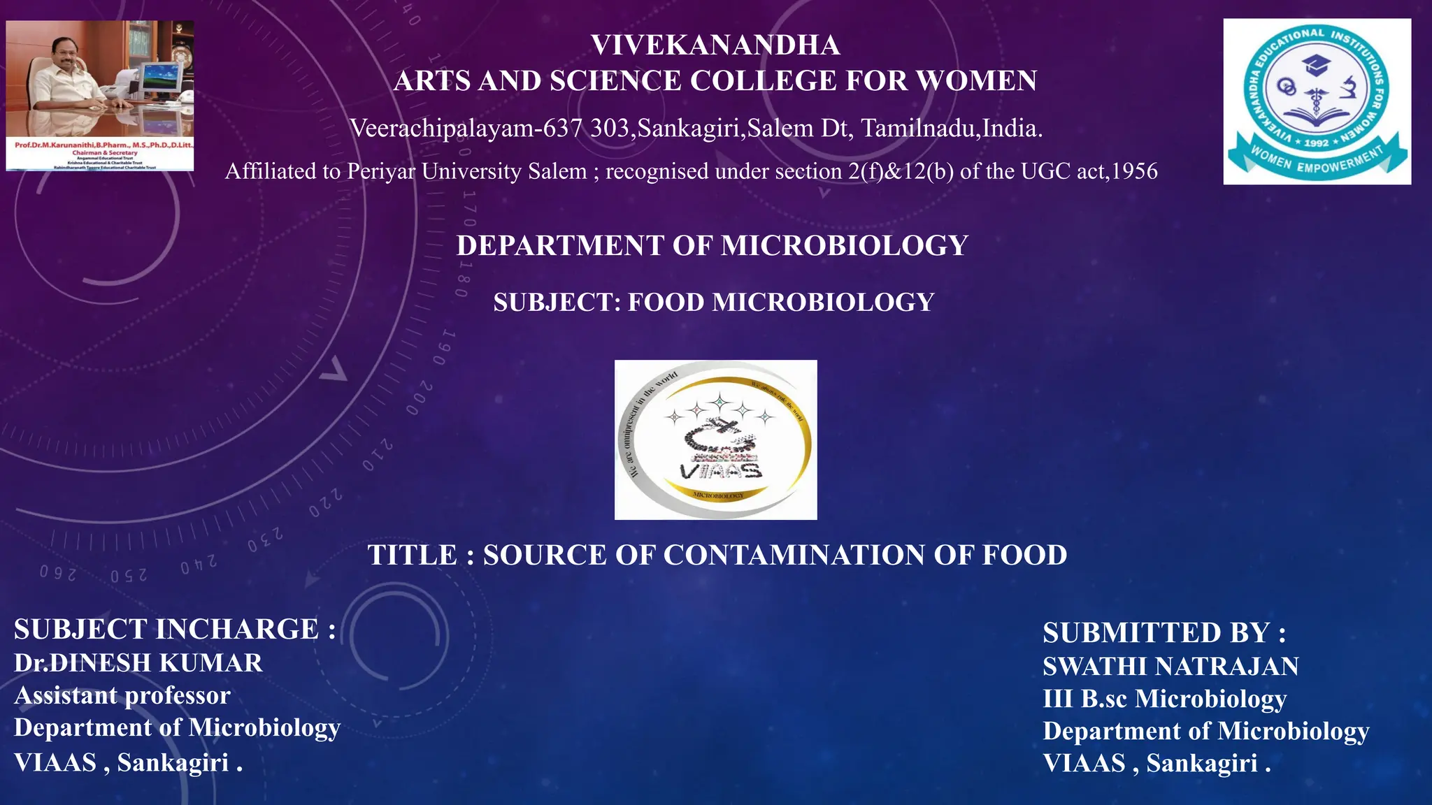 sources of contamination of food.ppt, slideshare | PPTX