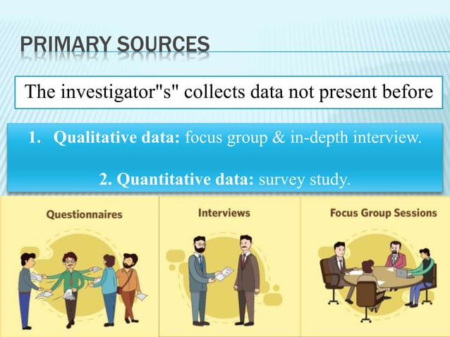 Sources of data collection | PPTX | Diseases and Conditions | Medical ...