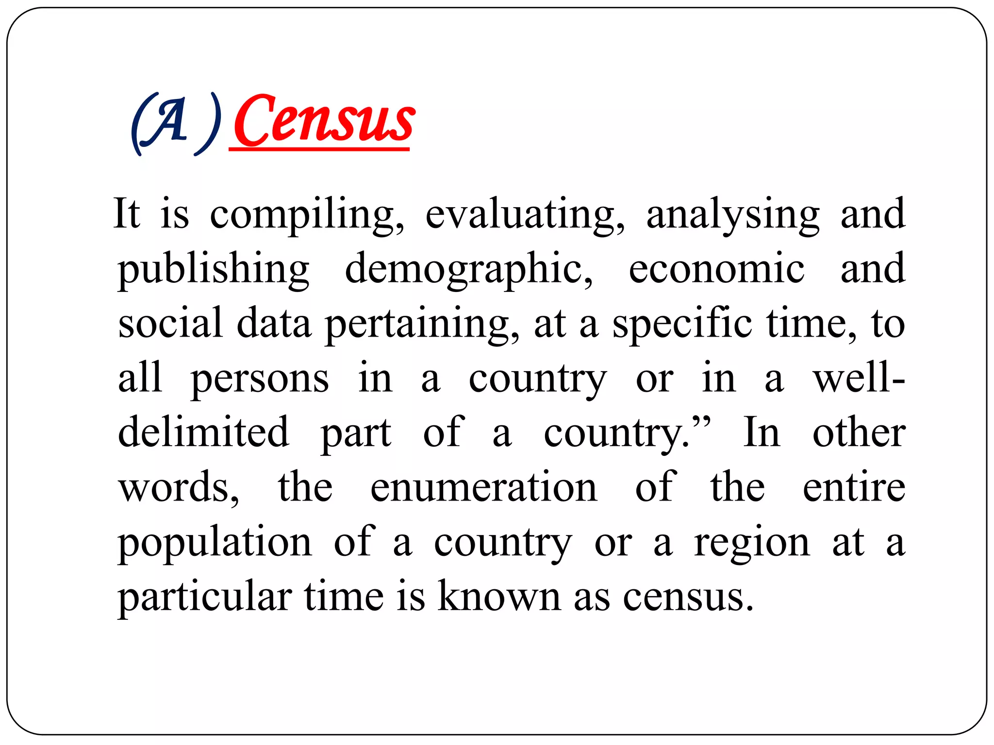 Sources of demographic data | PPTX