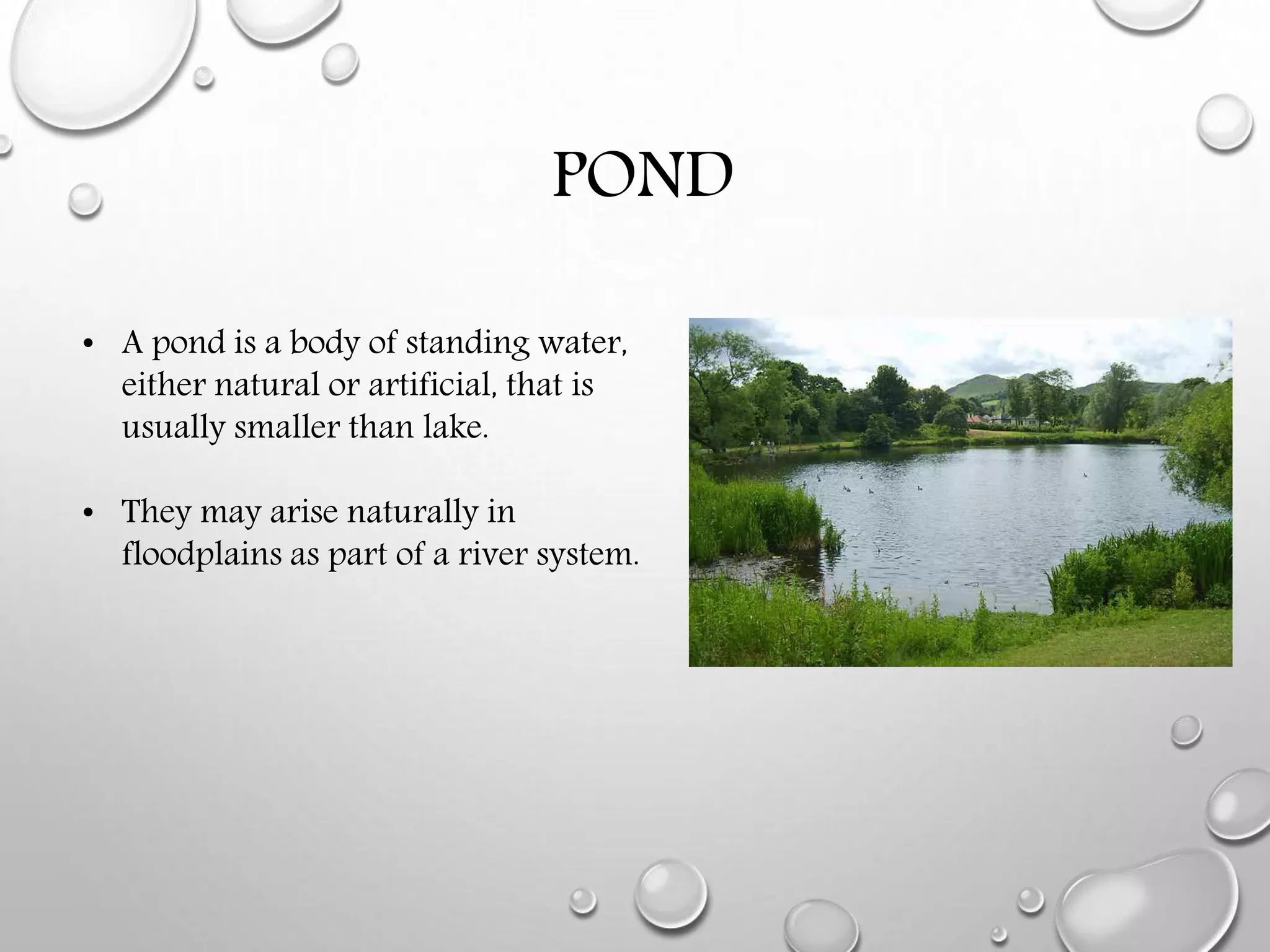 Sources of drinking water on earth. | PPTX