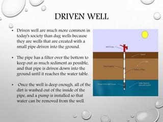Sources of drinking water on earth. | PPTX