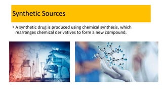 Sources of drug (easy notes of pharmacology) | PPTX
