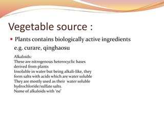 Nature & Sources of drug.pptx