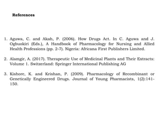 Sources of drugs | PPTX