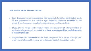Sources of drugs | PPTX