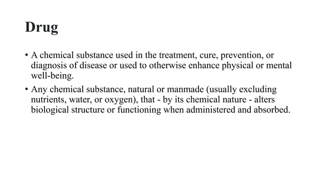 SOURCES OF DRUGS.power point presentation | PDF | Chemistry | Science
