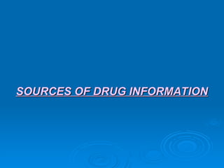 Sources of Drugs.pptSources of Drugs.ppt