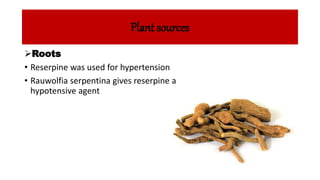 Sources of Drugs pharmacology presentation 1.pptx