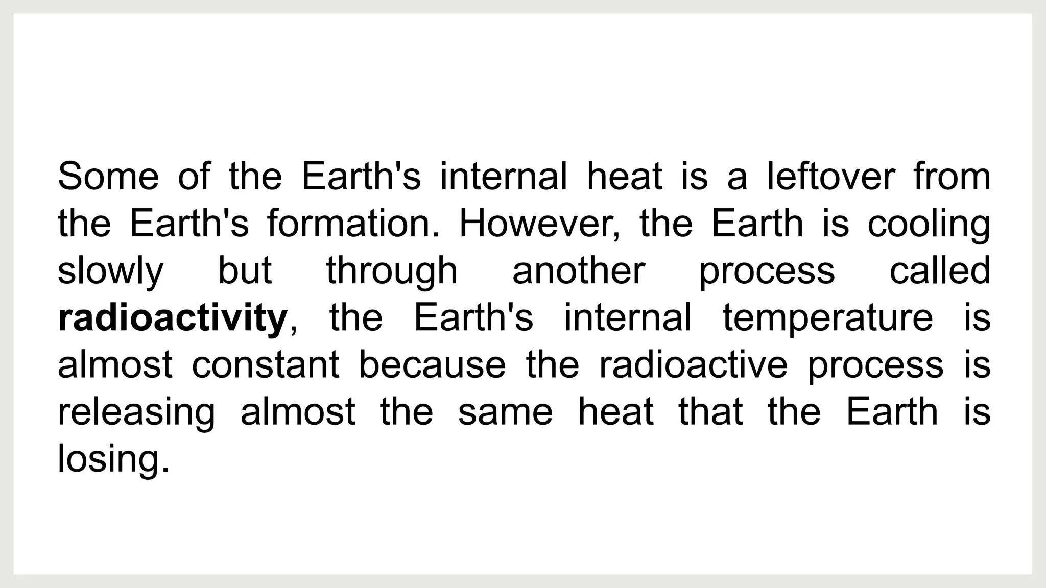 SOURCES OF EARTH’S INTERNAL HEAT.pptx ELS11 | PPTX