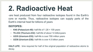 SOURCES OF EARTH’S INTERNAL HEAT.pptx ELS11 | PPTX