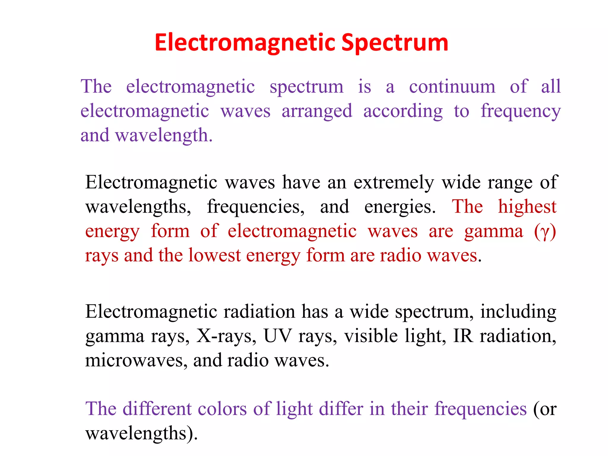 Sources of electromagnetic waves | PPTX