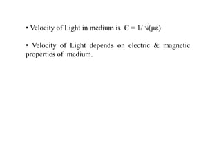 Sources of electromagnetic waves | PPTX