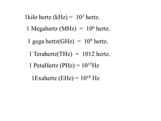 Sources of electromagnetic waves | PPTX