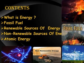 Sources of energy | PPT