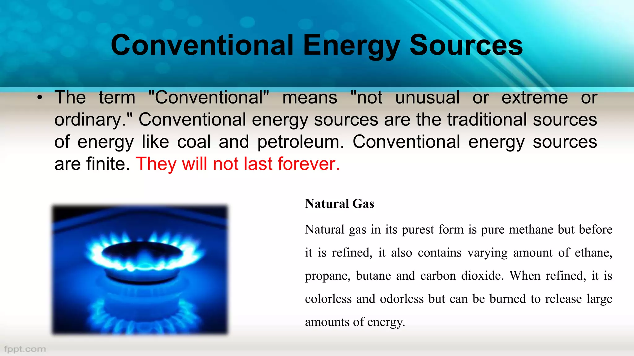 Sources of energy | PPTX