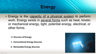 Sources of energy | PPTX