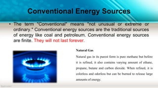 Sources of energy | PPTX