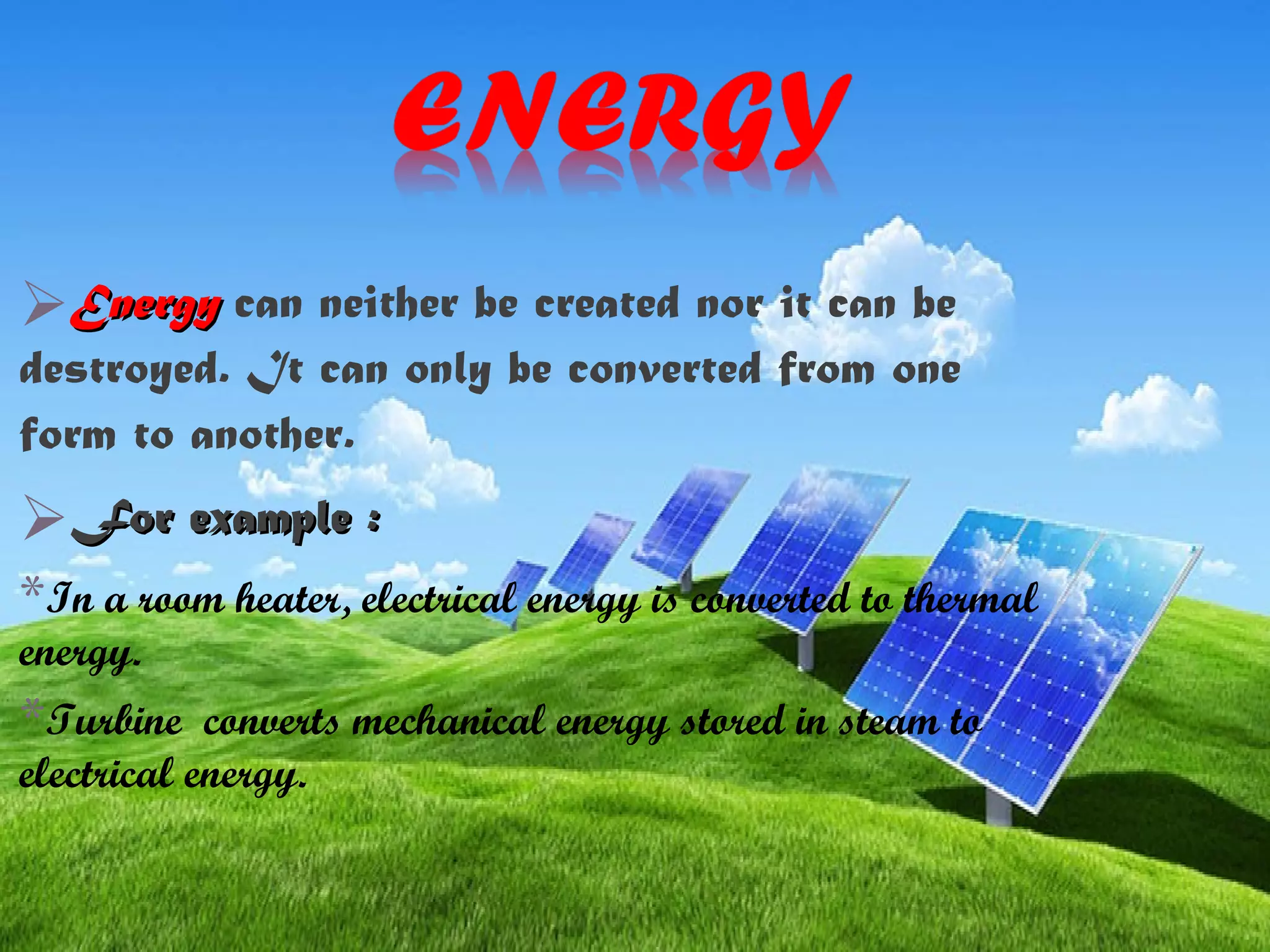 Sources of Energy | PPT