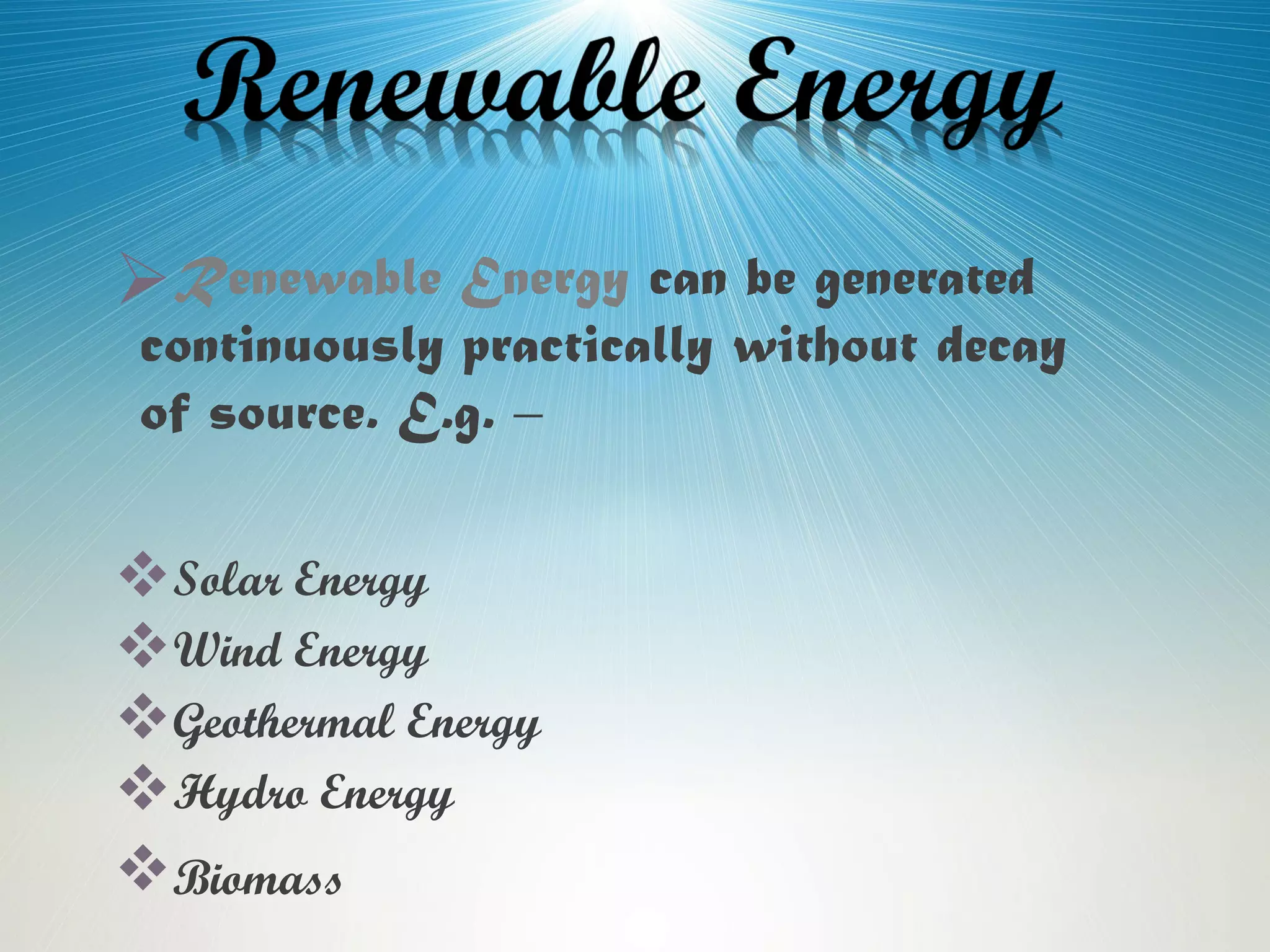 Sources of Energy | PPT