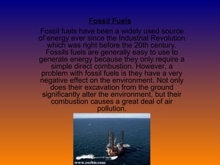 Sources Of Energy Slide Show | PPT