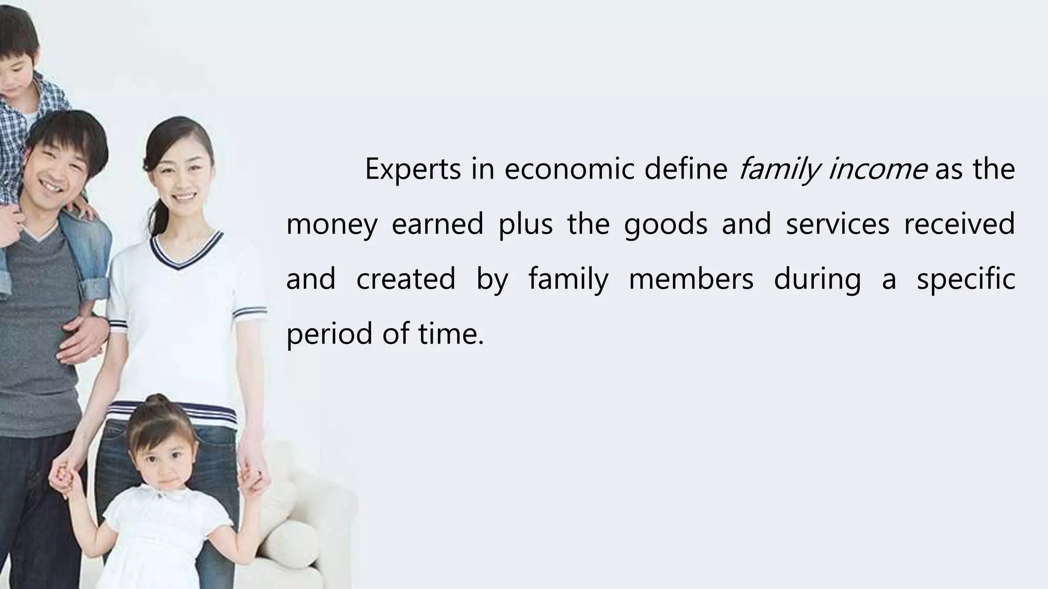 Sources of Family Income | PPTX