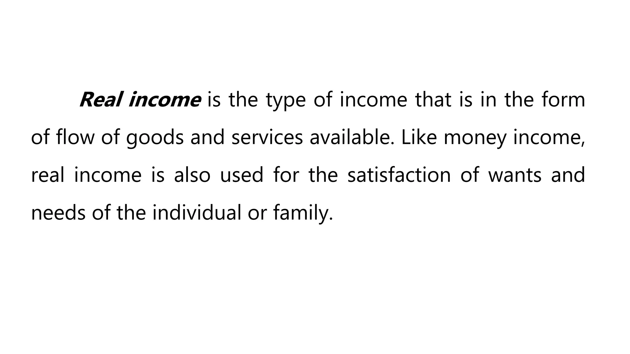 Sources of Family Income | PPTX