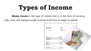 Sources of Family Income | PPTX